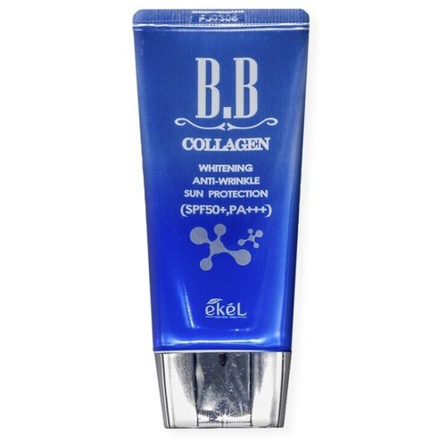 Ekel BB крем Collagen, SPF 50, 50 мл/65 г, оттенок: универсальный, 1 шт.