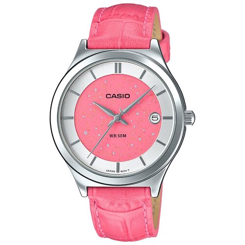 Наручные часы CASIO Collection LTP-E141L-4A2, серебряный, розовый