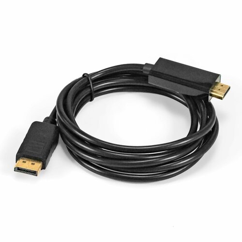 Кабель DisplayPort-HDMI ExeGate EX-CC-DP-HDMI-2.0 (20M/19M, 2м, экран) EX294710RUS