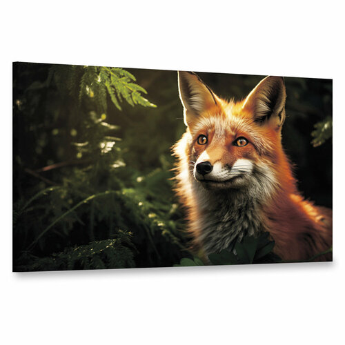 Интерьерная картина 100х60 "Путь лисы"