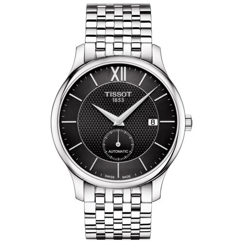 Наручные часы TISSOT T-Classic, черный, серебряный