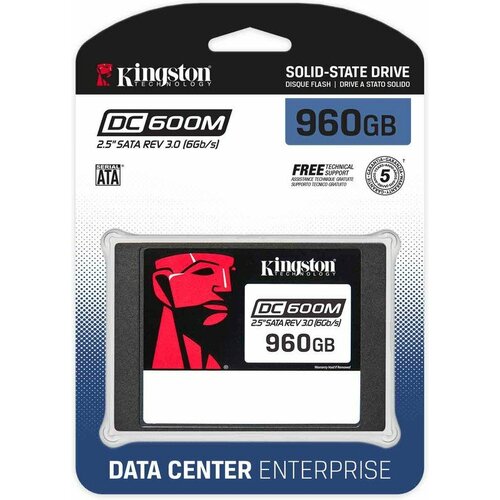 SEDC600M/960G, Kingston SSD DC600M, Твердотельный накопитель