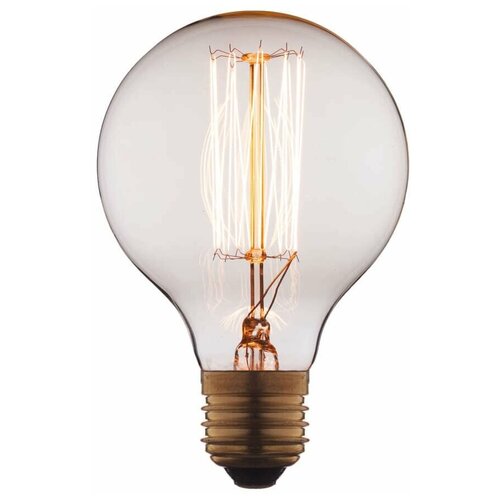 Лампа накаливания LOFT IT Edison Bulb G8040, E27, G80, 40 Вт, 4000 К