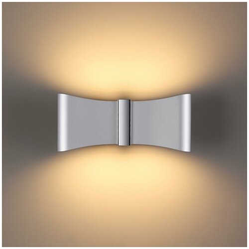 Настенный светильник светодиодный Odeon Light Motion 4215/12WL, 12 Вт, серебристый