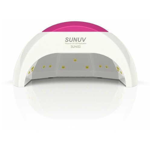 SUNUV, Лампа для маникюра ногтей, SUN 2C, 45 Вт, LED UV, 33 диода, Таймер