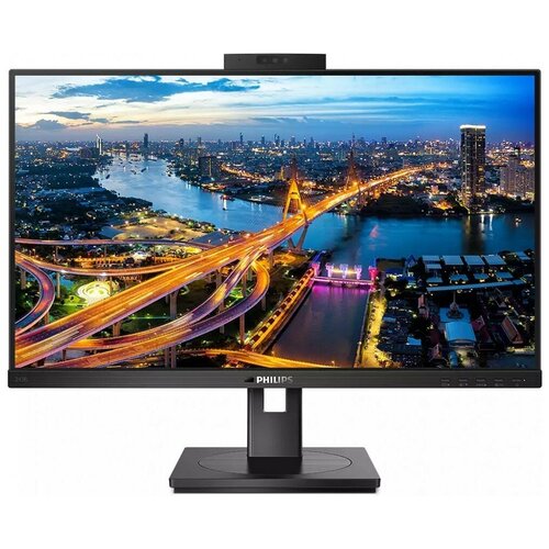 23.8" Монитор Philips 243B1JH, 1920x1080, 75 Гц, IPS, черный