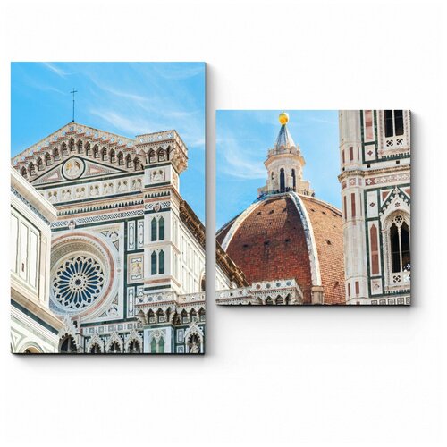 Модульная картина Кафедральный собор, Флоренция 120x90