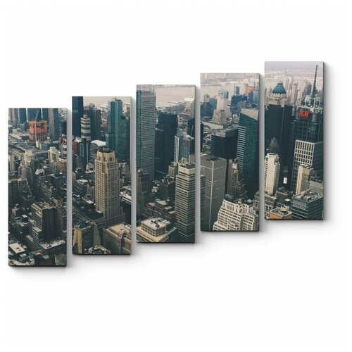 Модульная картина Утро в Нью-Йорке120x84