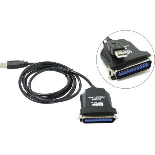 Кабель-переходник для принтера USB Am to LPT C36M, 1.8м | ORIENT ULB-201N18