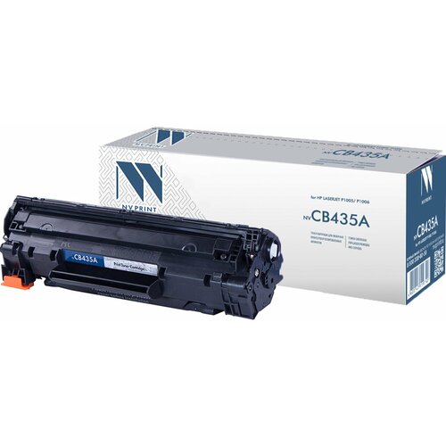 Картридж лазерный NV PRINT (NV-CB435A) для HP LaserJet P1002/1005/1006/1007/1008, ресурс 1500 стр. Комплект : 1 шт