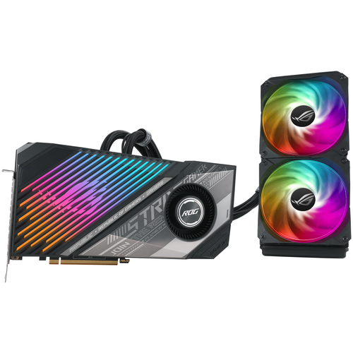 Внешняя видеокарта ASUS ROG Strix LC Radeon RX 6900 XT 16GB, ROG-STRIX-LC-RX6900XT-T16G-GAMING, Retail