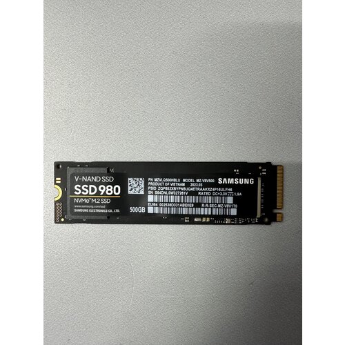 Твердотельный накопитель Samsung 980 500 ГБ M.2 MZ-V8V500BW, OEM