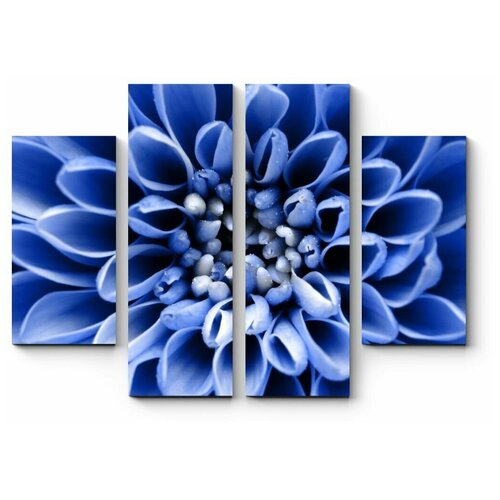 Модульная картина Запах синего80x60