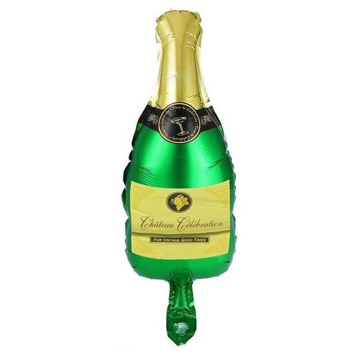Шар фольгированный 9" «Бутылка шампанского» (5 шт)