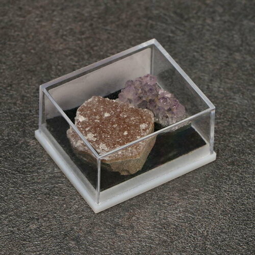 Камень, сувенир "Жеода сиреневая", 6 x 6 x 4см