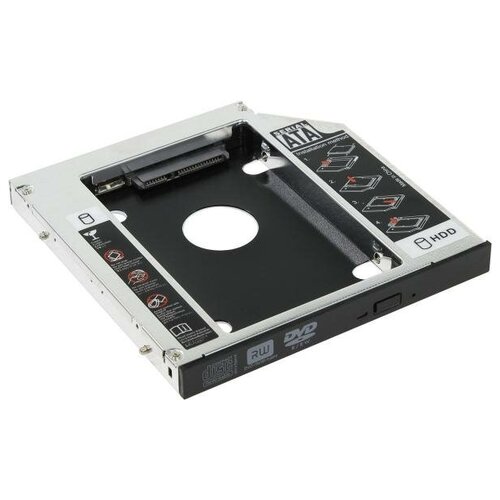 Шасси Orient UHD-2SC12 для 2.5” SATA HDD для установки в SATA отсек оптического привода ноутбука 12.7 мм 30263