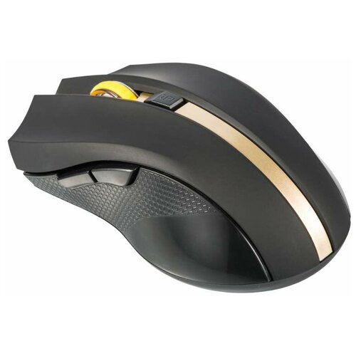 Беспроводная мышь OKLICK 495MW Wireless Optical Mouse Black USB, черный