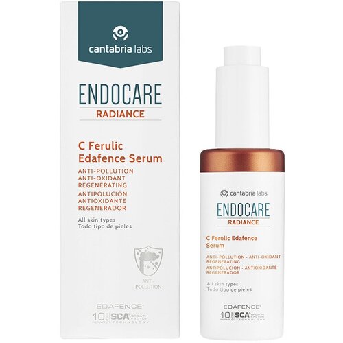 Cantabria Labs Защитная антиоксидантная регенерирующая сыворотка 30 мл (Endocare Radiance C Ferulic Edafence Serum)