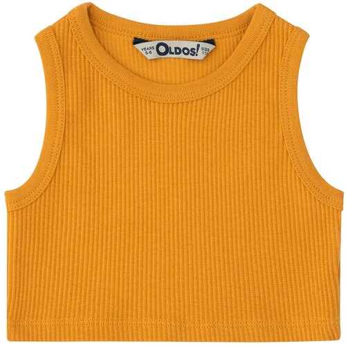 Топ Oldos, размер 134-68-60, оранжевый