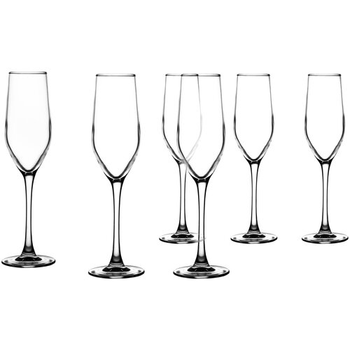 Набор бокалов Luminarc Celeste для шампанского L5829, 160 мл, 6 шт., прозрачный