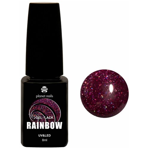 Planet nails Гель-лак Rainbow, 8 мл, 821