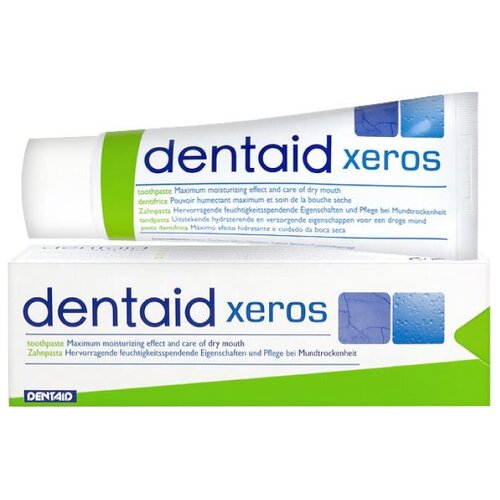 Зубная паста Dentaid Xeros, 75 мл, 119 г, белый-зеленый