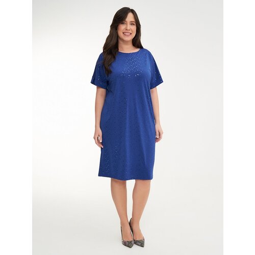 Платье Olsi, размер 54, синий