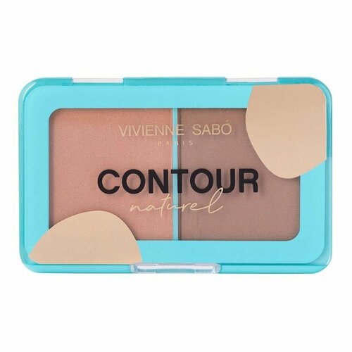 Палетка для лица VIVIENNE SABO CONTOUR NATUREL (бронзер и скульптор) тон 04