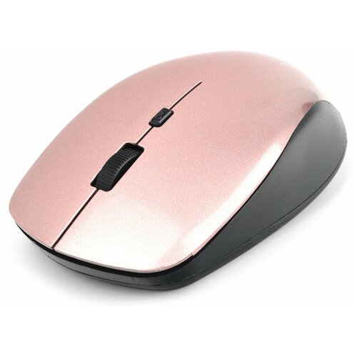 Мышь беспроводная Gembird MUSW-250-3, 2.4 ГГц, 3 кнопки + колесо кнопка, 1600DPI розовый