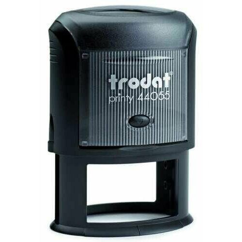 Trodat Printy 44055 Автоматическая оснастка для овального штампа (размер 55 х 35 мм.), Чёрный