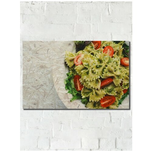 Картина интерьерная на рельефной доске Разное Еда (томаты, авокадо, блюдо, food, bar, drinks) - 4062