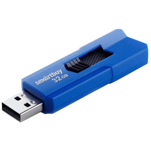 Флешка SmartBuy Stream USB 2.0 32 ГБ, 1 шт., синий