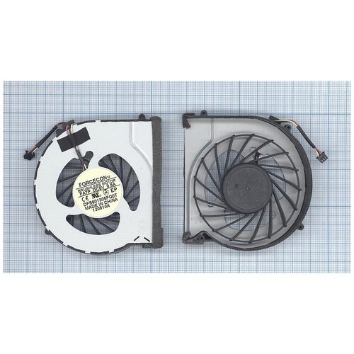 Вентилятор (кулер) для ноутбука для HP Envy 17-f055sr (3-pin)