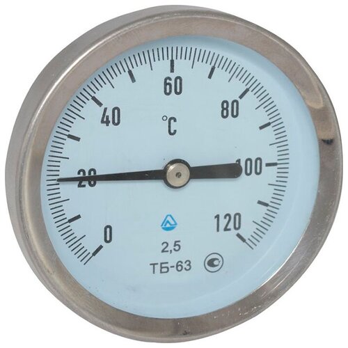 Термометр Стеклоприбор ТБ-63-50 серебристый