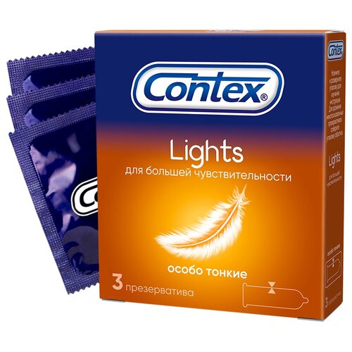 Презервативы Contex Lights, 2 уп. по 3 шт.