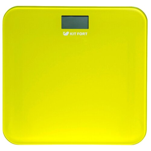 Весы электронные Kitfort КТ-804-4 жёлтый, желтый