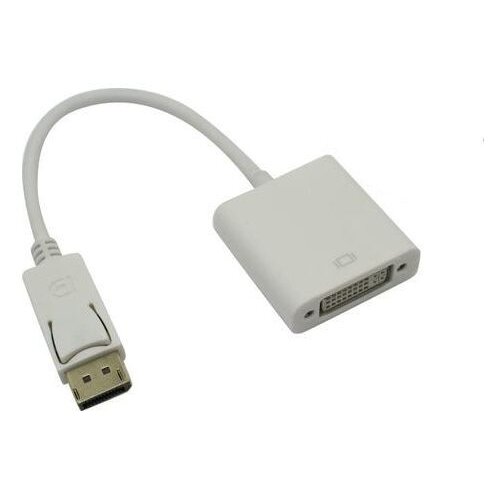 Переходник/адаптер ExeGate DisplayPort - DVI (EX284909RUS), 0.14 м, серый