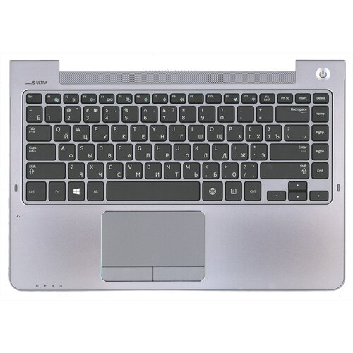 Клавиатура для ноутбука Samsung NP530U4B NP530U4C NP535U4C TopCase p/n: BA75-03720N, BA96-06050A