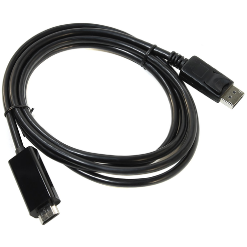 Кабель Telecom DisplayPort - HDMI (TA494), 1.8 м, черный