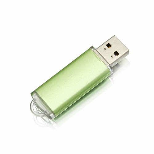 Флешка Simple, 16 ГБ, зеленая, USB 2.0, арт. F23 10шт