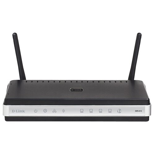 Wi-Fi роутер D-Link DIR-615, черный