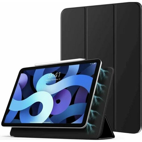 Чехол для iPad PRO 12.9" 2022г. (6-го поколения) Smart Folio Black - Черный