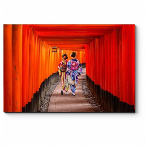 Модульная картина Дух Японии, Киото 60x40
