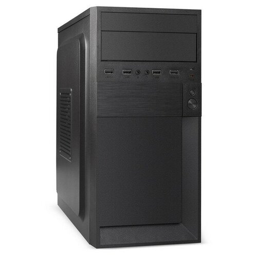 EXEGATE Корпуса EX291140RUS Корпус Minitower BAA-105-01AAA350 mATX, БП AAA350 с вент. 8см, 4 USB, аудио, черный