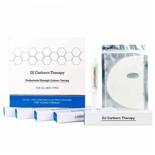 Daejong Medical DJ Carborn Therapy Profession Strength маска карбокситерапия в домашних условиях, 5 шт. по 25 мл