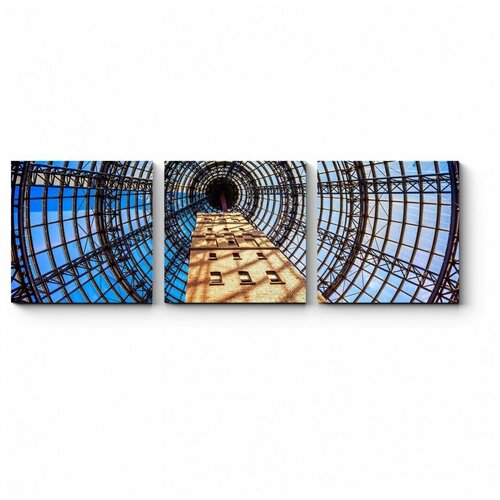 Модульная картина Центральная башня Мельбурна70x23