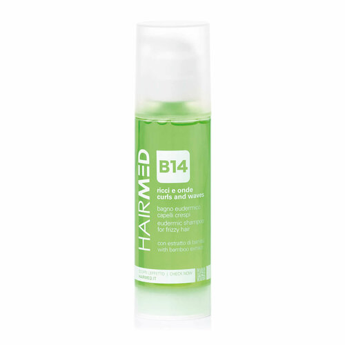 B14 Шампунь для кудрявых и вьющихся волос Eudermic Shampoo for Frizzy Hair Hairmed, 150 мл