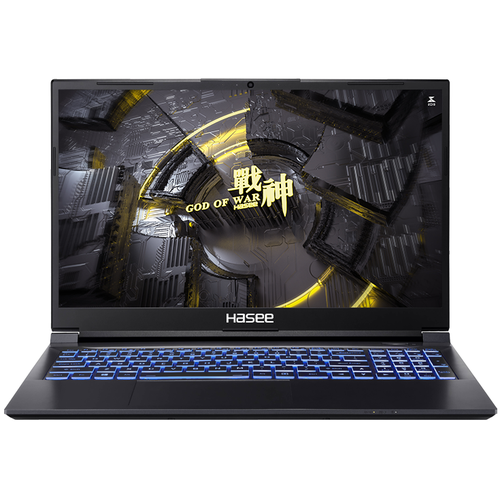 Z8D6 FHD ноутбук Hasee 15.6" FHD 144Hz, i7-12650H,16GB DDR5, SSD512GB, RTX4060, WiFi6, no OS, RU KB