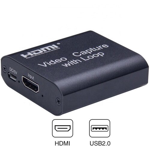 Устройство захвата видео HDMI -> USB 2.0+HDMI, 1080p/60Hz | ORIENT C704HVC