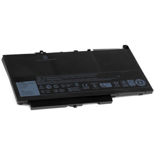 Аккумулятор для ноутбука Dell Latitude 12 E7270, Latitude 12 E7470 (11.1V, 3530mAh). PN: 7CJRC